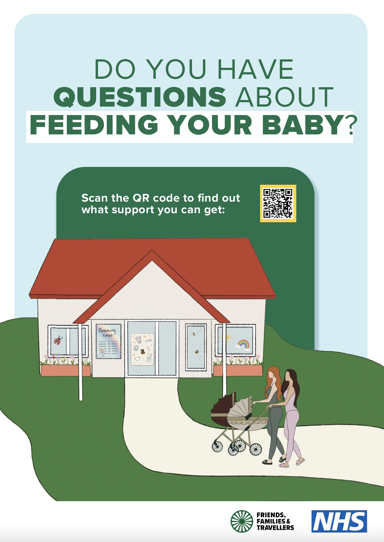 Questions about feeding your baby - Friends, Families and Travellers