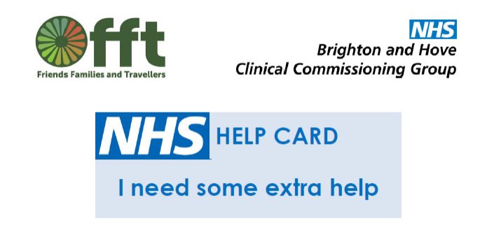 Health Help Card - Friends, Families and Travellers